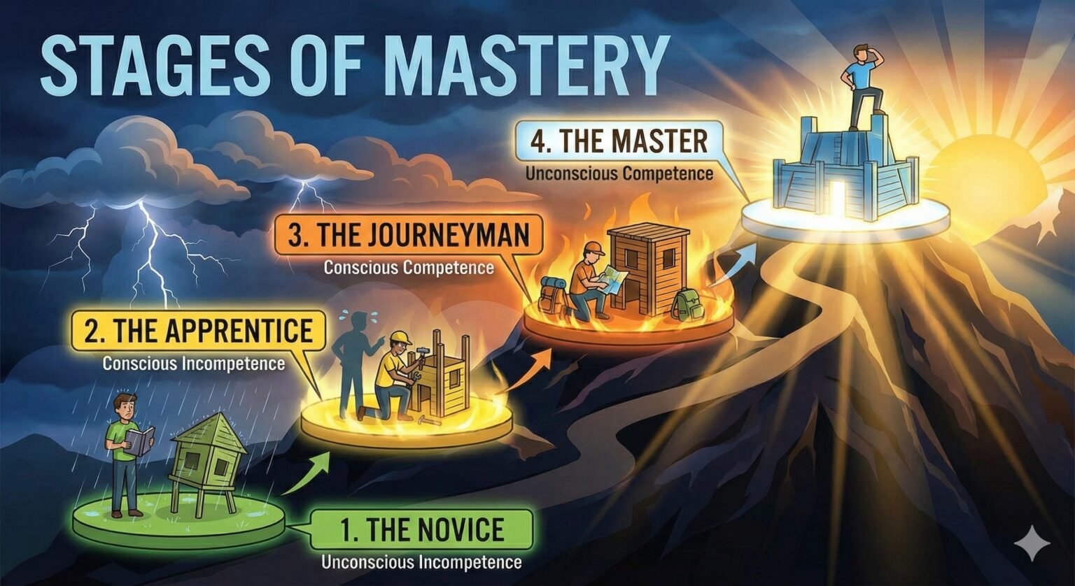 The Stages of Mastery: The Ultimate Guide to Skill Acquisition ...